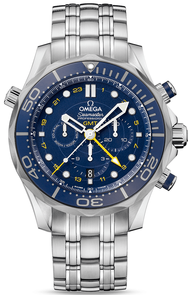 Omega Seamaster 300 M Diver Chronograph GMT 44 mm 212.30.44.52.03.001